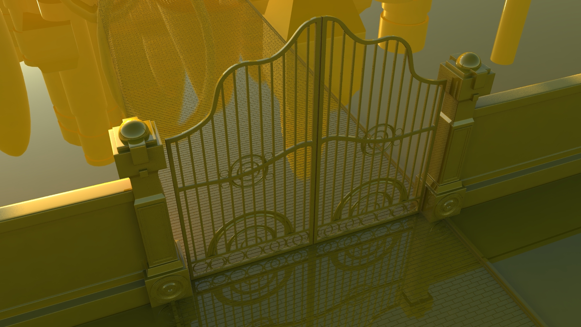 Gates heaven 3D model - TurboSquid 1170990
