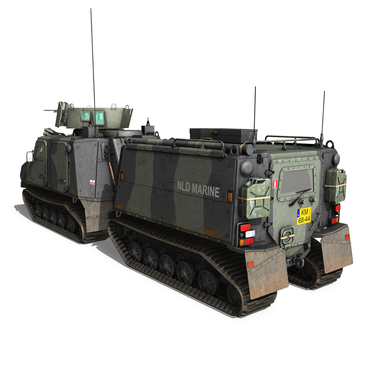 BAE BVS10 Viking - 荷兰海军陆战队3D模型 - TurboSquid 1171037