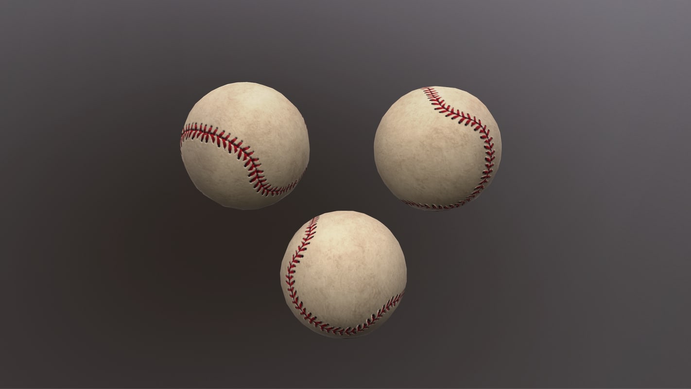 3D baseball ball model - TurboSquid 1171188