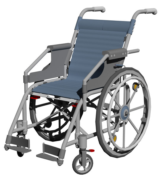 Wheelchair 3D Models for Download | TurboSquid