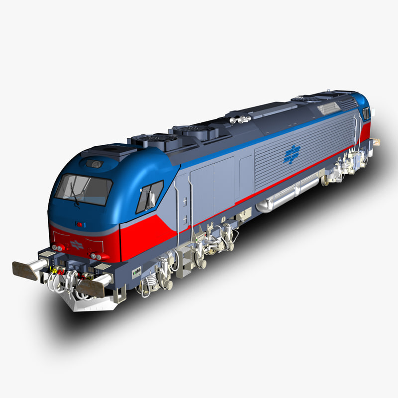 3D vossloh euro 4000 locomotive - TurboSquid 1171644
