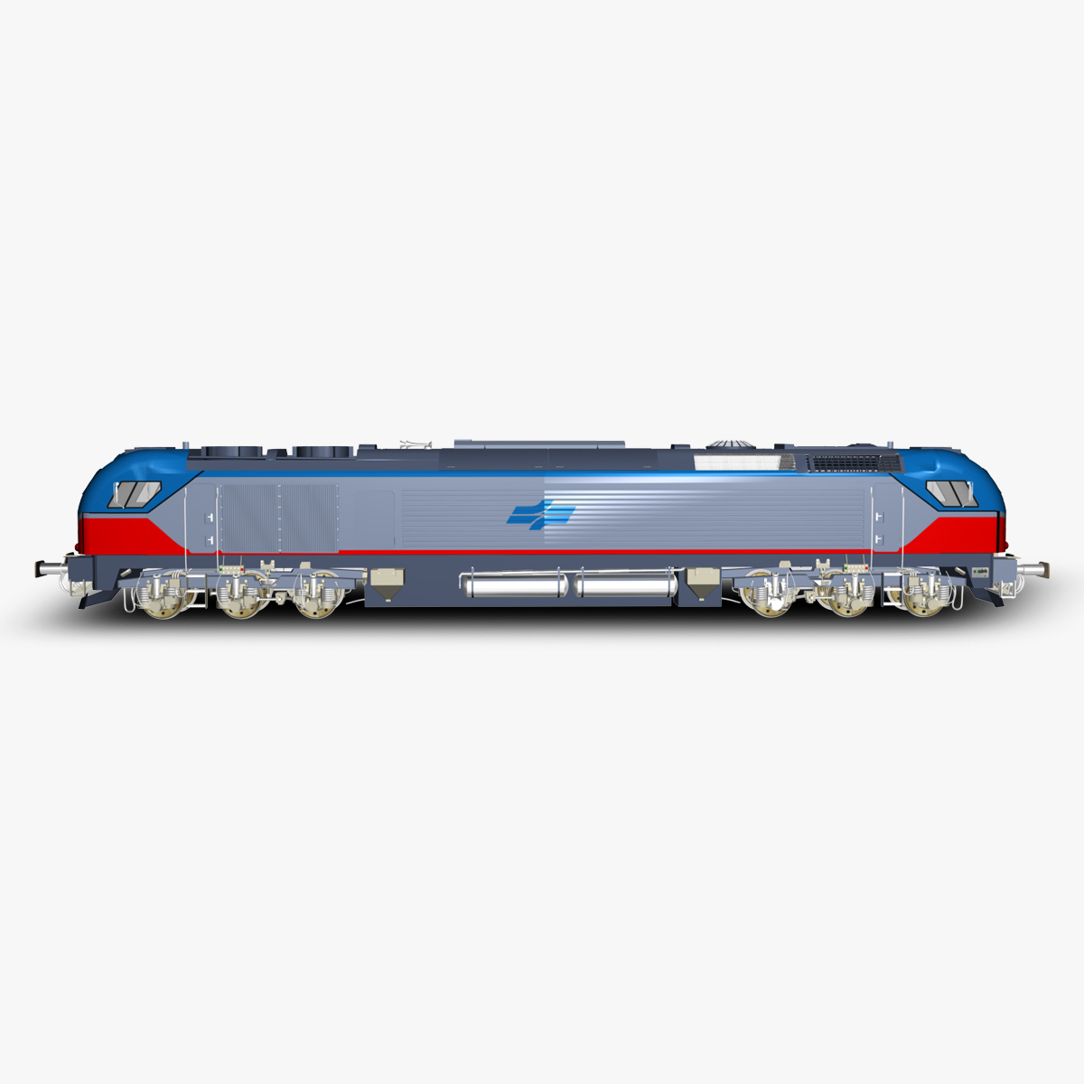 3D vossloh euro 4000 locomotive - TurboSquid 1171644