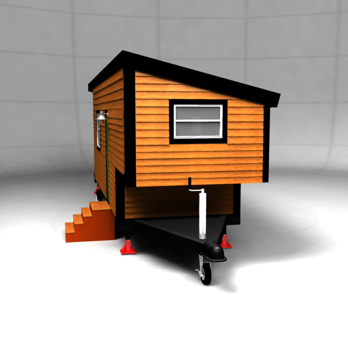 3D tiny house model - TurboSquid 1171772