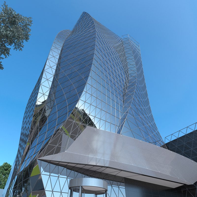 3D model parametric office building - TurboSquid 1171797