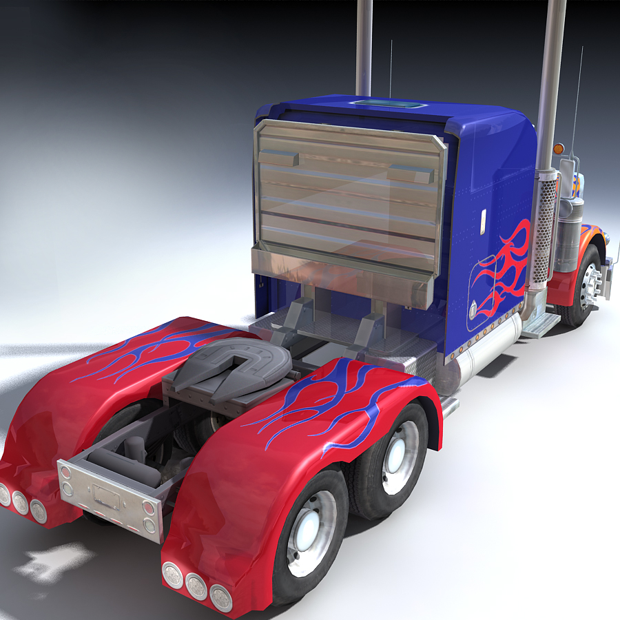 Transformers optimus prime truck model - TurboSquid 1171827