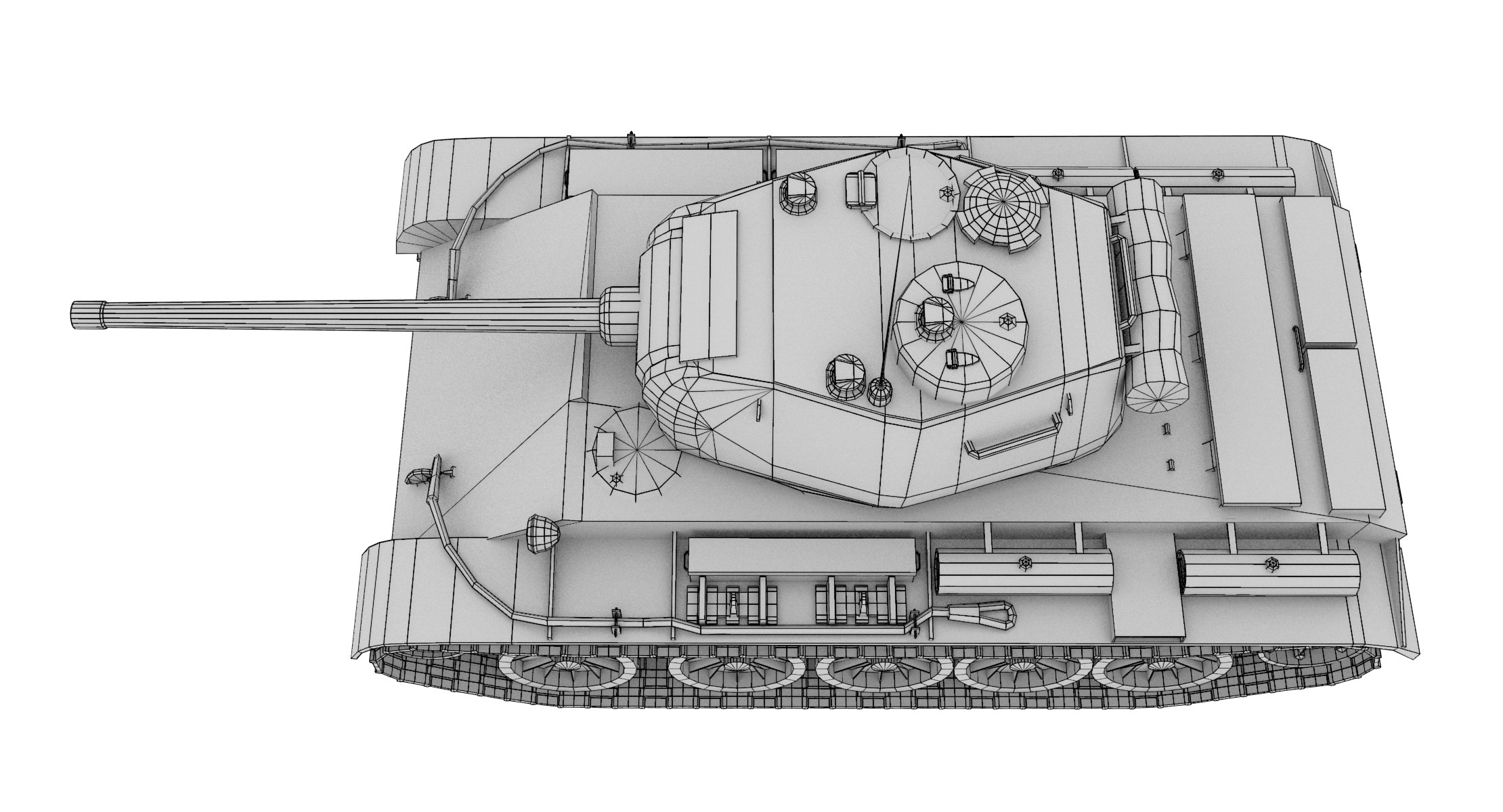 3D soviet tank t-44 model - TurboSquid 1171920