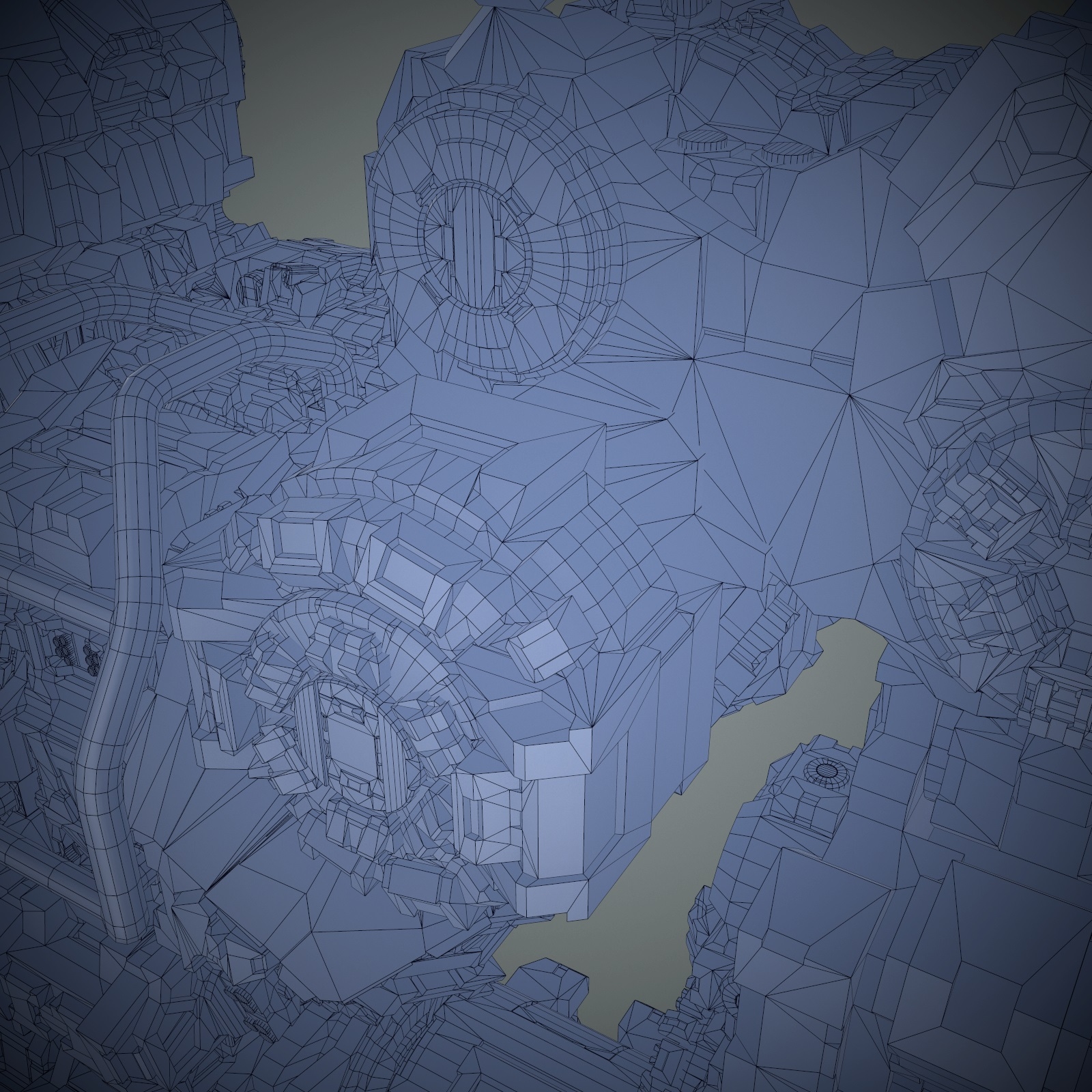 Military robot mech warrior 3D - TurboSquid 1172084