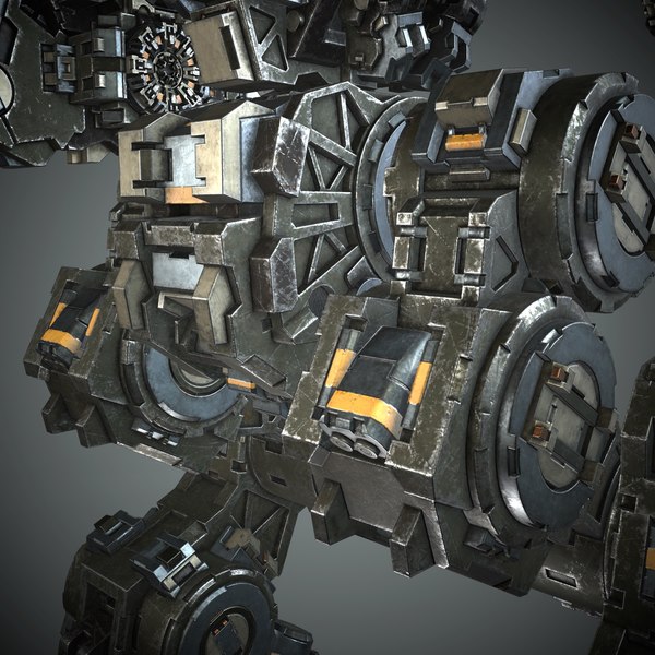 Military robot mech warrior 3D - TurboSquid 1172084