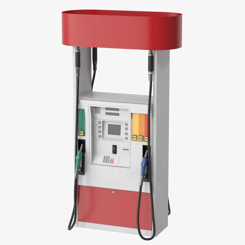 3D model petro station pump gas - TurboSquid 1172181