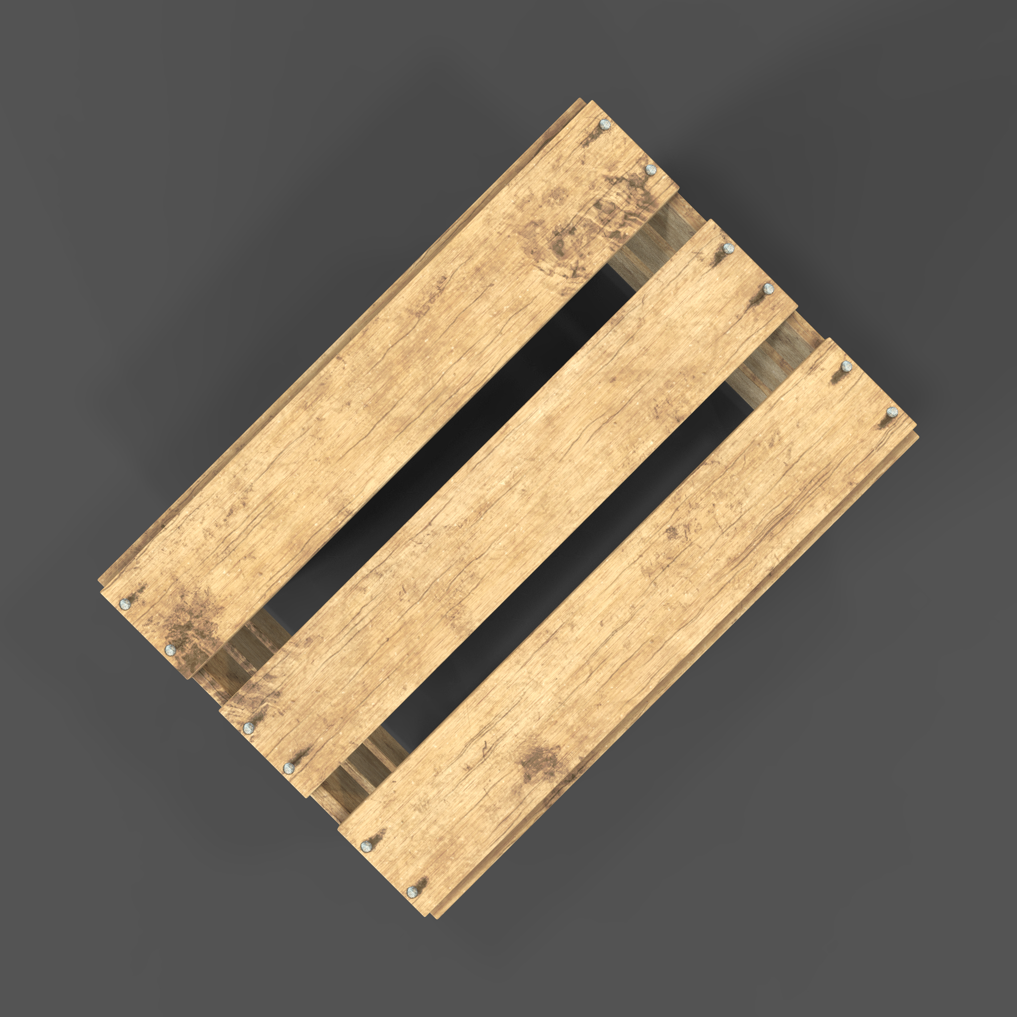 Realistic wooden fruit crate 3D model - TurboSquid 1172853