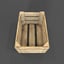 Realistic wooden fruit crate 3D model - TurboSquid 1172853