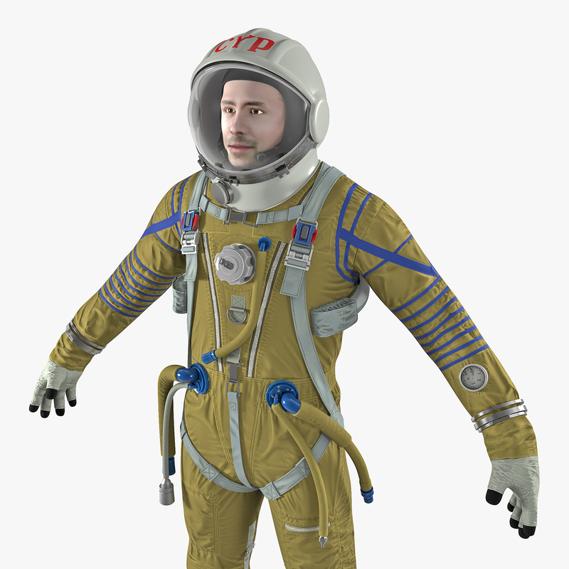 3D model astronaut wearing space suit - TurboSquid 1173030