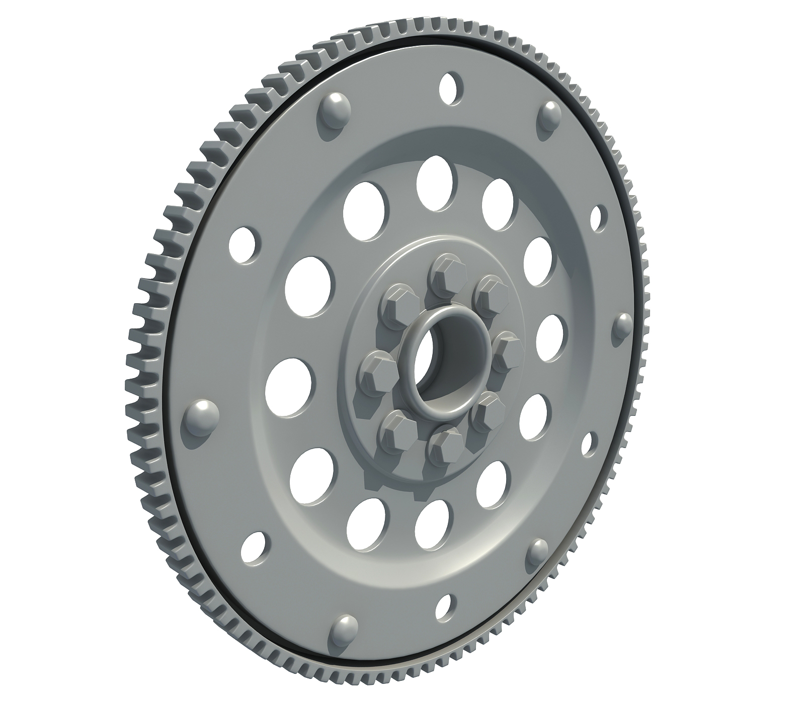 Engine flywheel 3D model - TurboSquid 1173289
