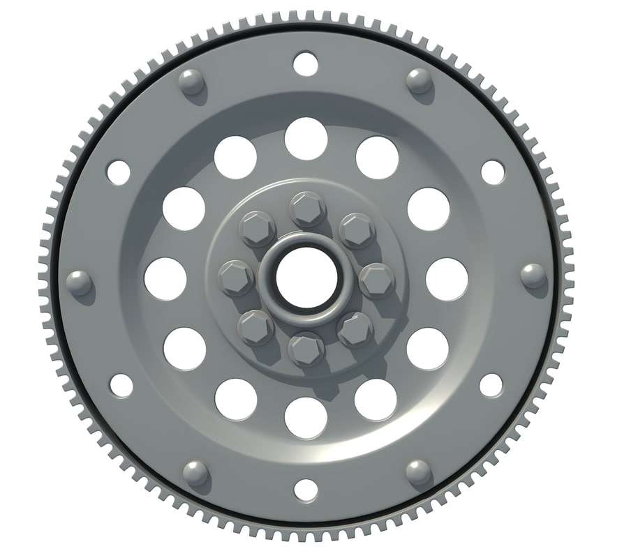 Engine flywheel 3D model - TurboSquid 1173289