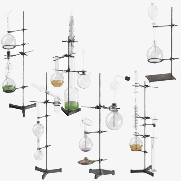 3D chemistry set - TurboSquid 1474271
