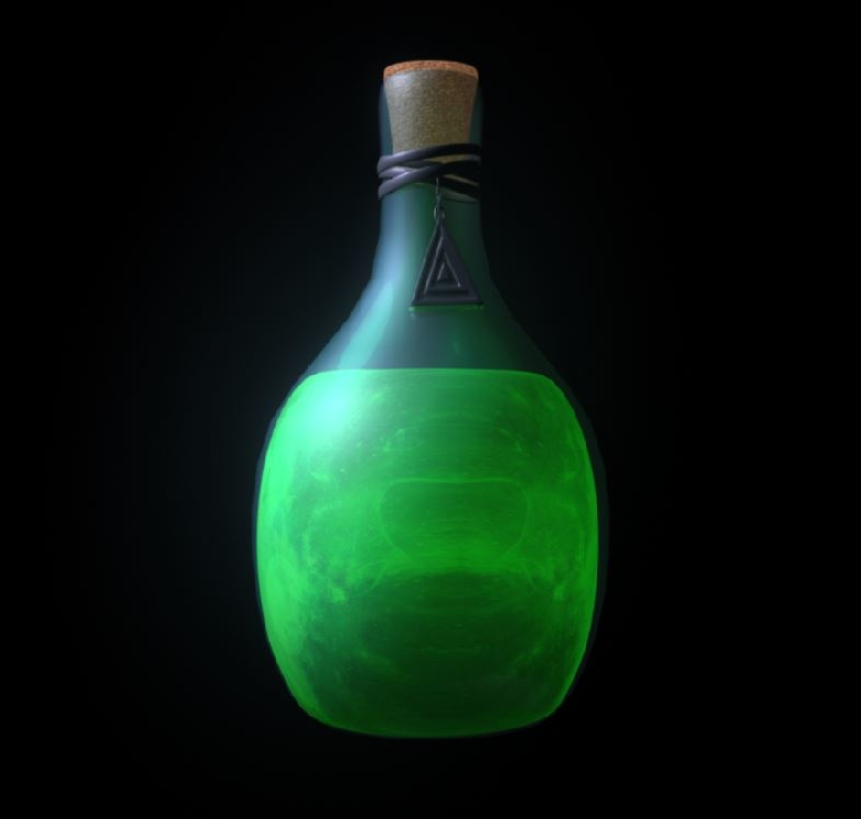 3D poison potion - TurboSquid 1173455