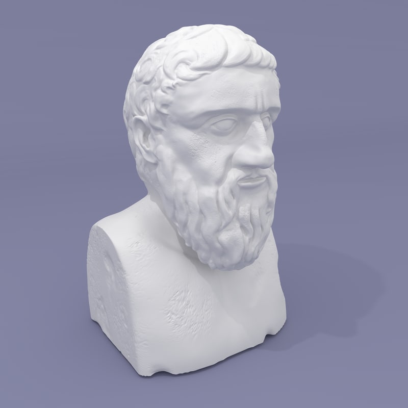Busto de Platão Modelo 3D - TurboSquid 1173481