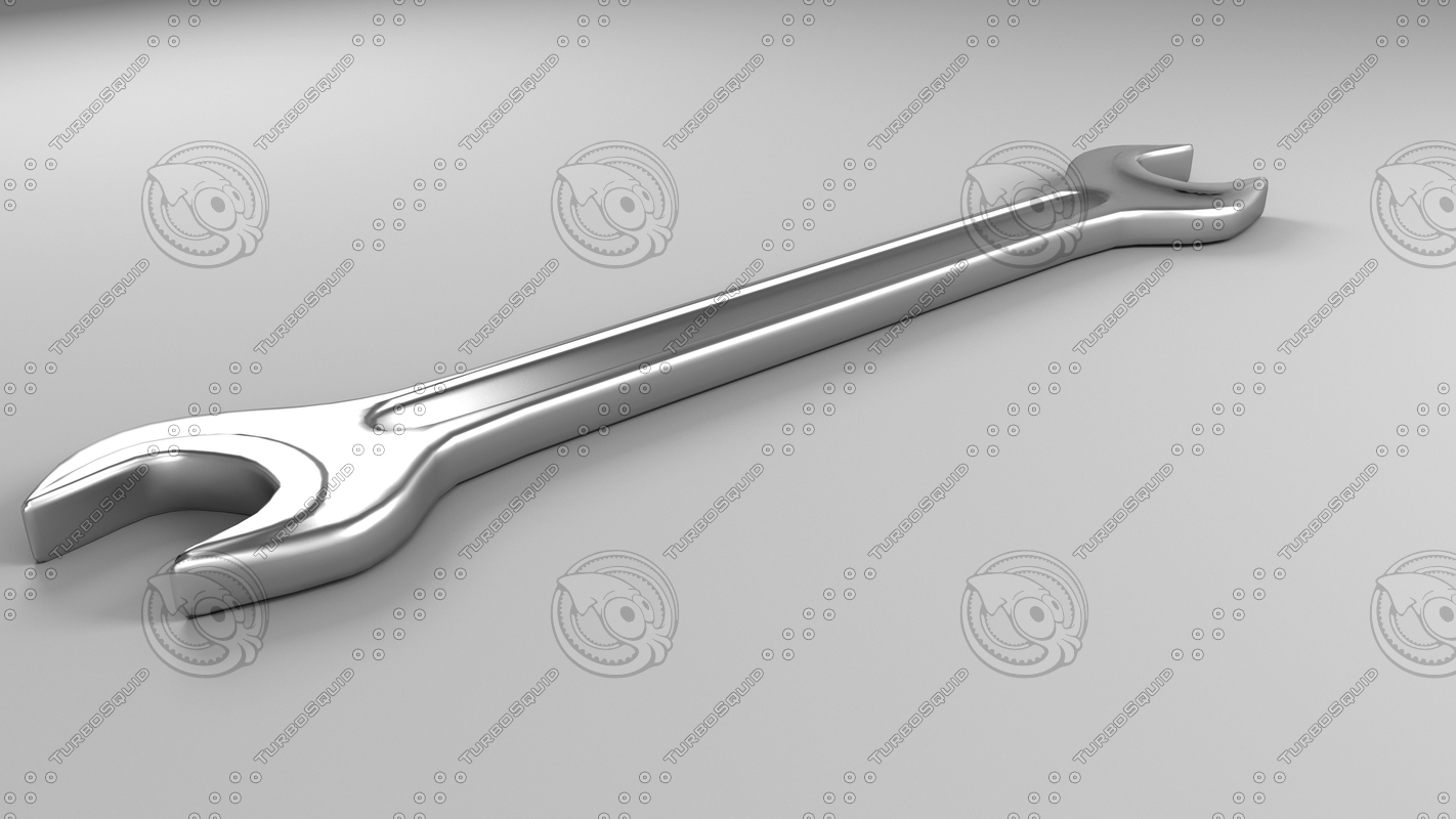 Free wrench tool mechanical 3D model - TurboSquid 1173527