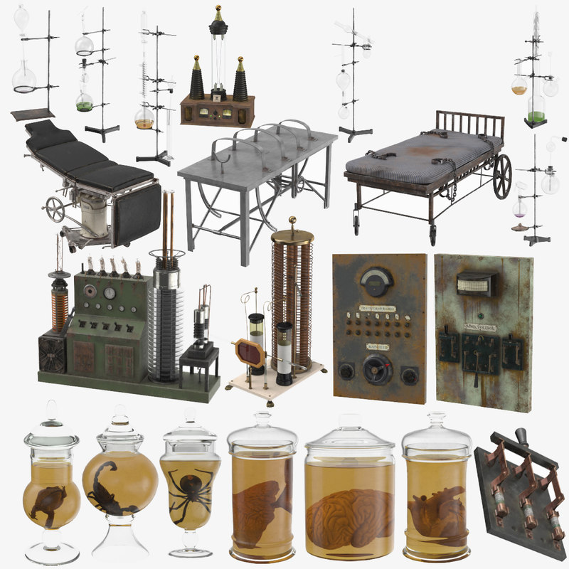 3D mad scientist model - TurboSquid 1173702