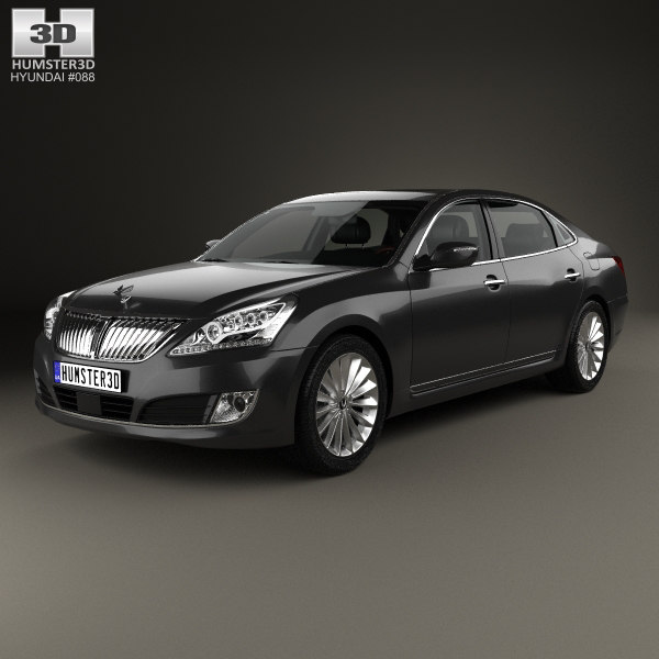 modelo 3d Hyundai Equus (Centenario) con HQ interior 2014 - TurboSquid ...