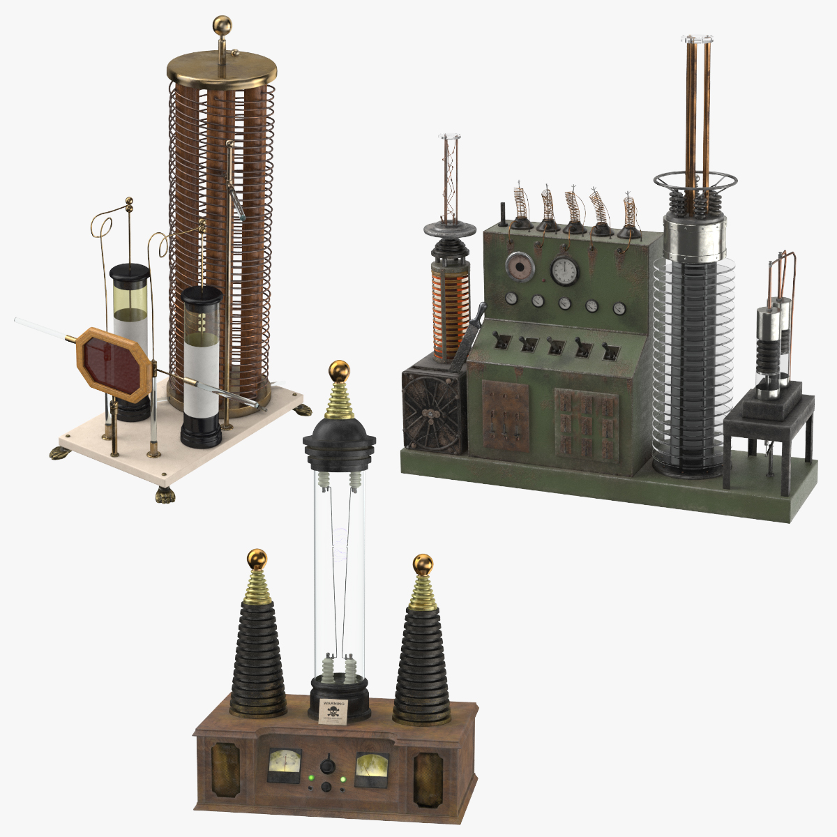 3D mad static electrical machine model - TurboSquid 1173798