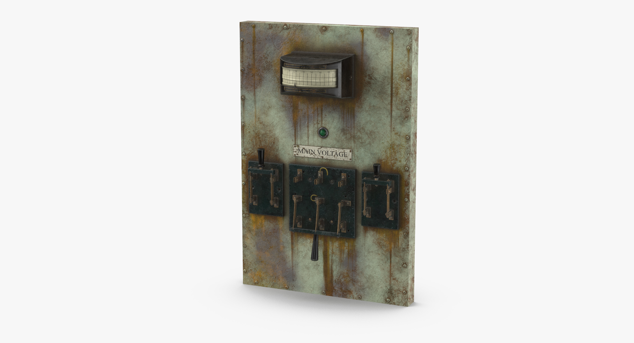 Machines panels switch large 3D model - TurboSquid 1173829