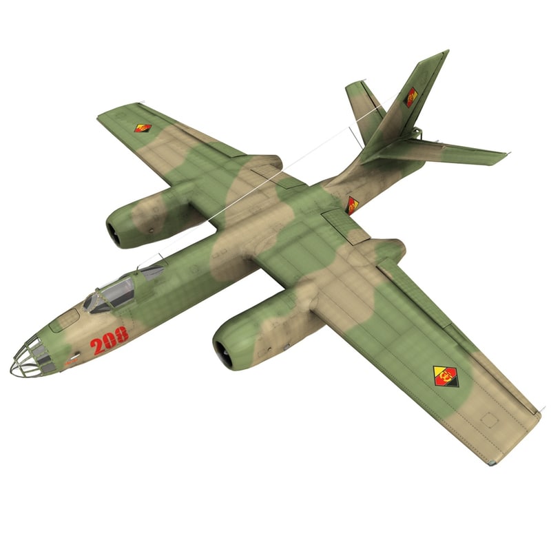 Ilyushin il-28 beagle bomber model - TurboSquid 1173872