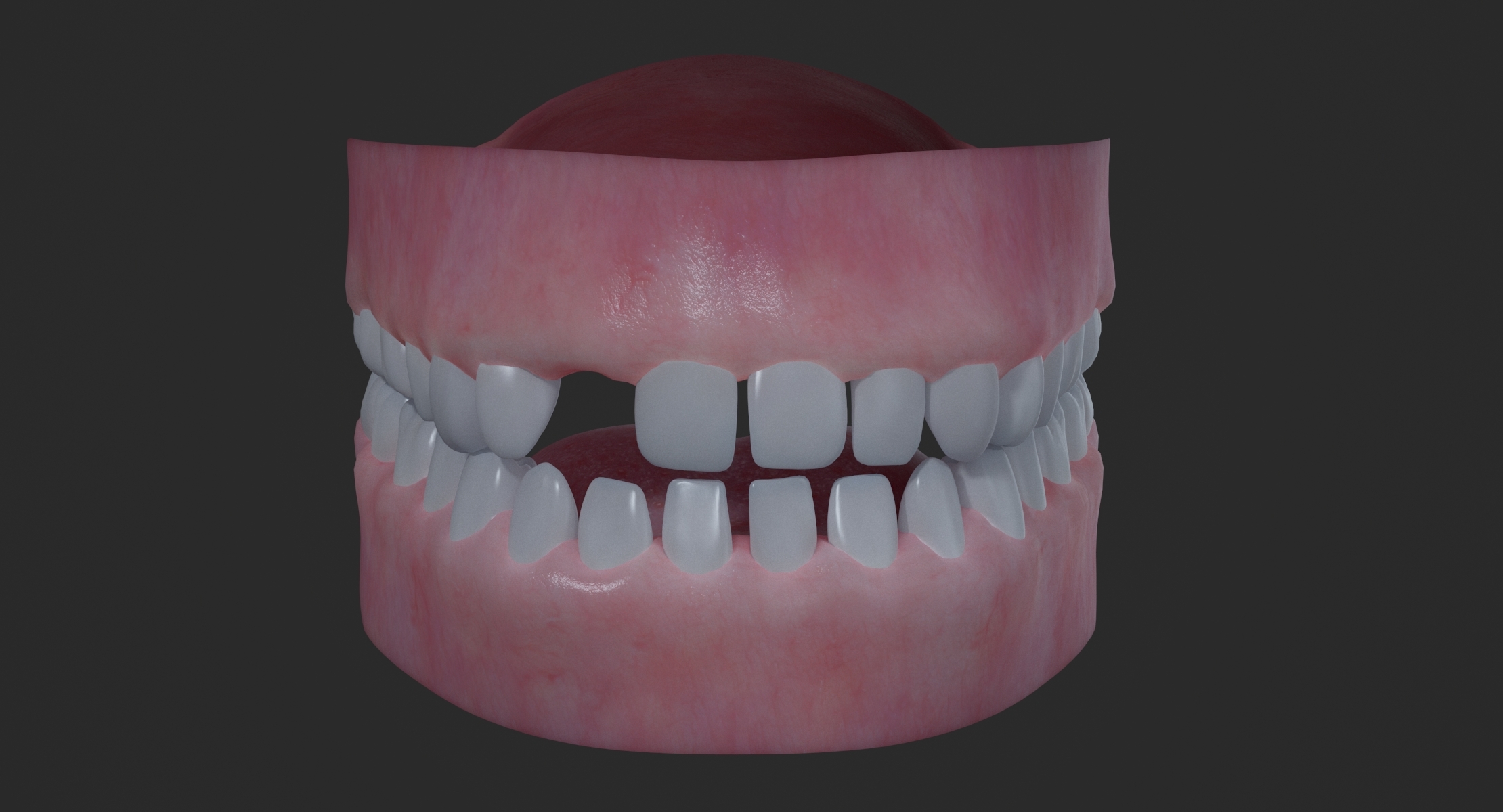 3D realistical children mouth - TurboSquid 1173908