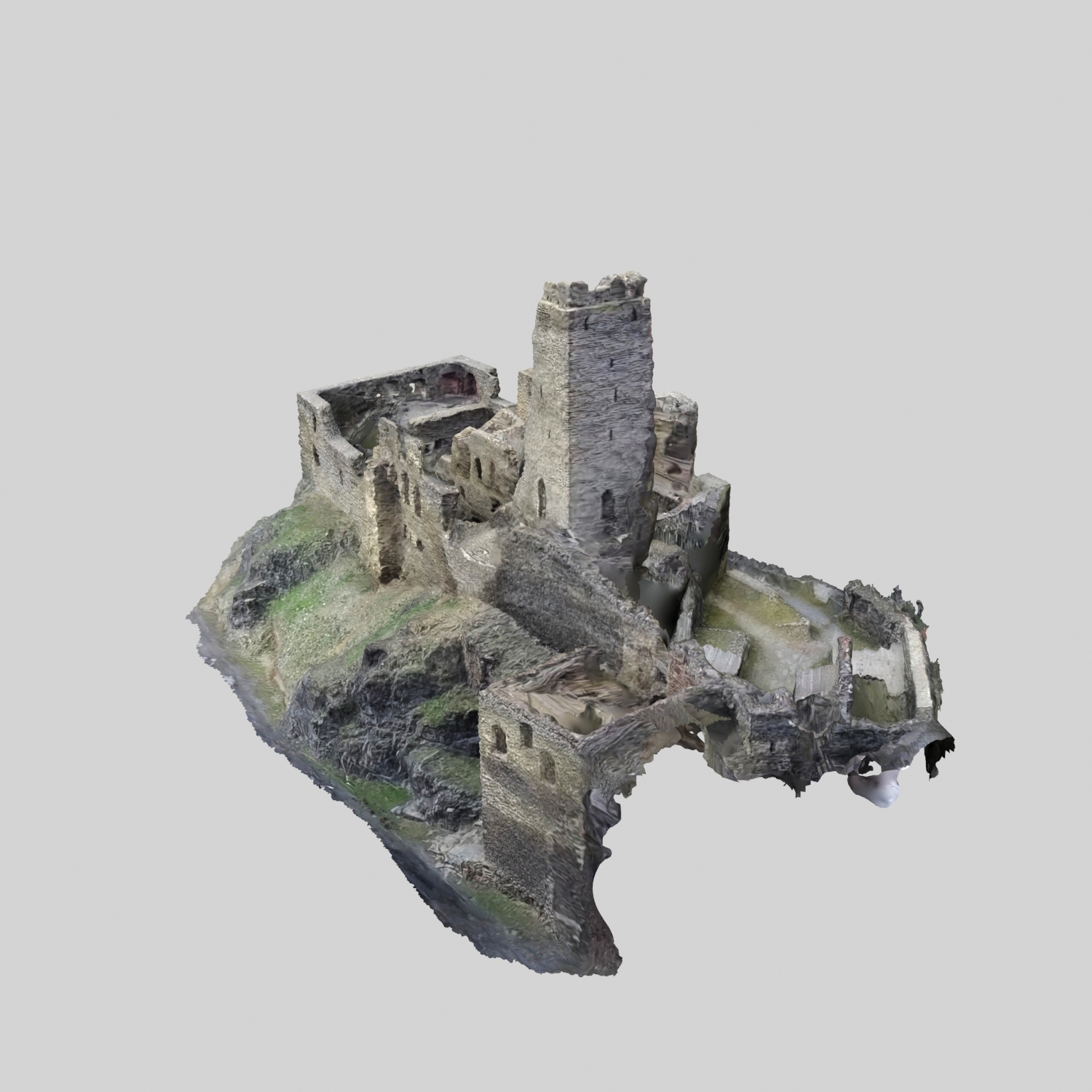 Castle ruin model - TurboSquid 1173921