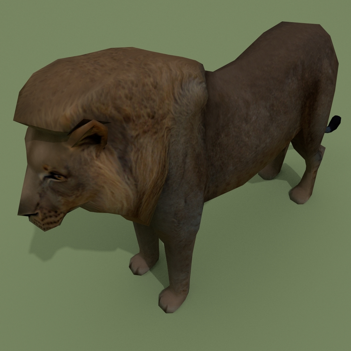 Lion 3D model - TurboSquid 1173959