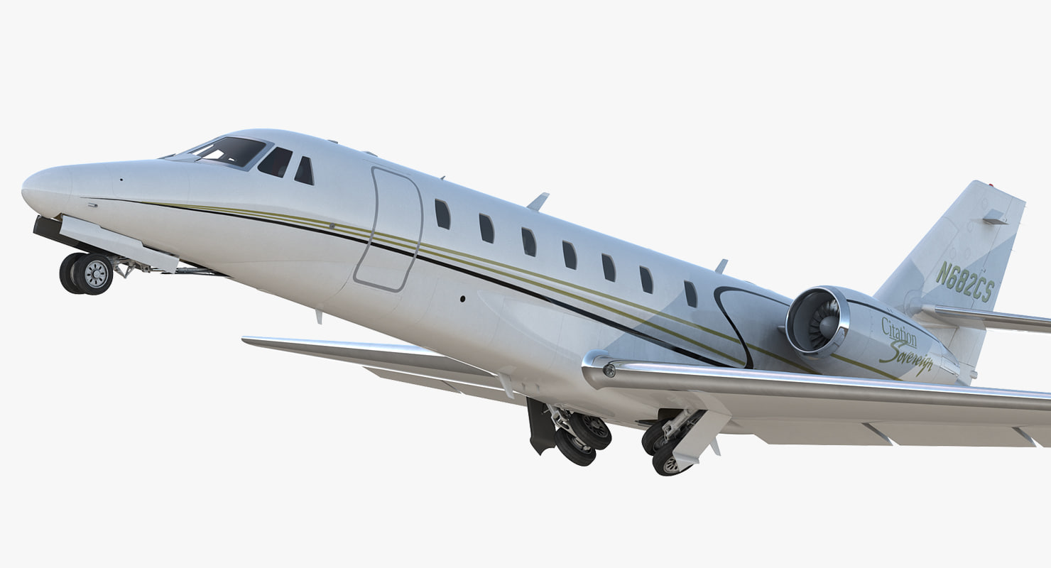 3D model business jet cessna 680 - TurboSquid 1173982