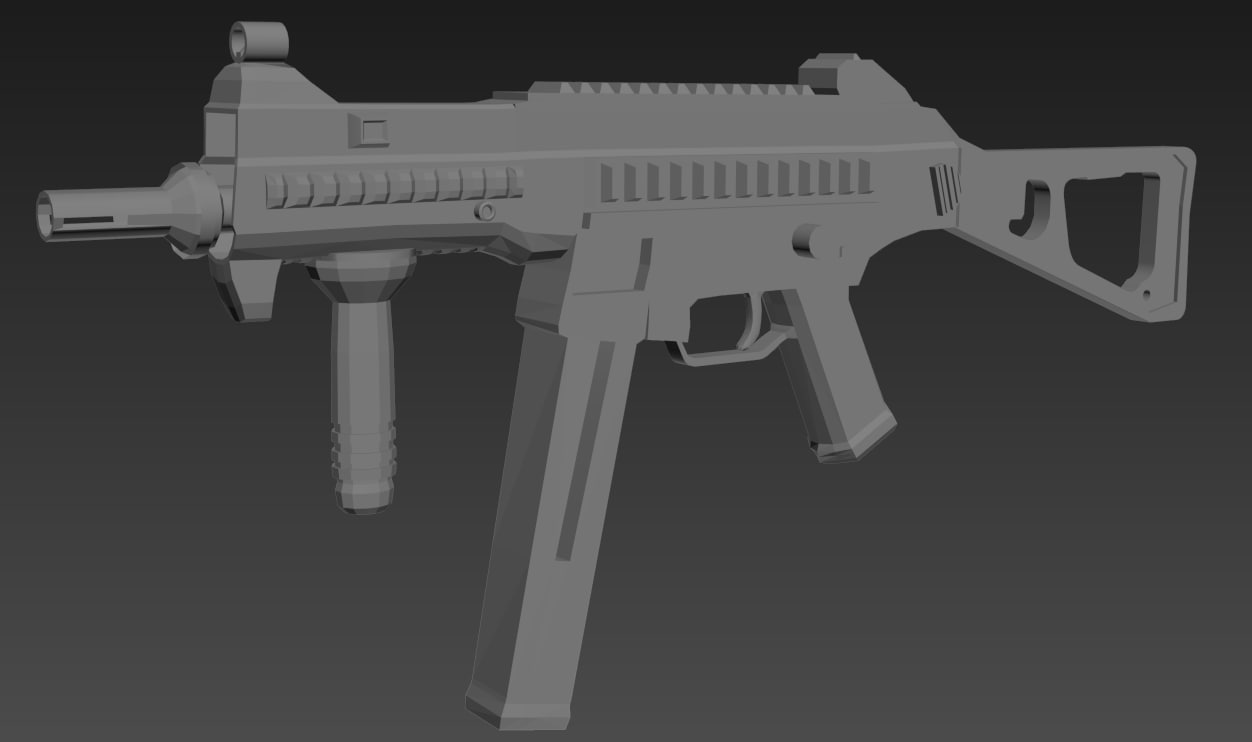 3D modelling gun model - TurboSquid 1173985