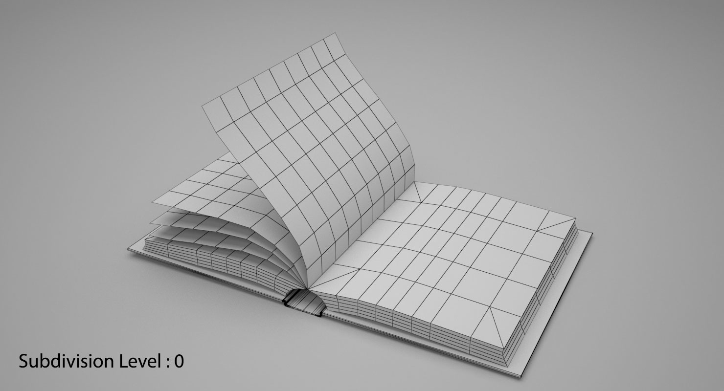 Book rigged 3D model - TurboSquid 1174016
