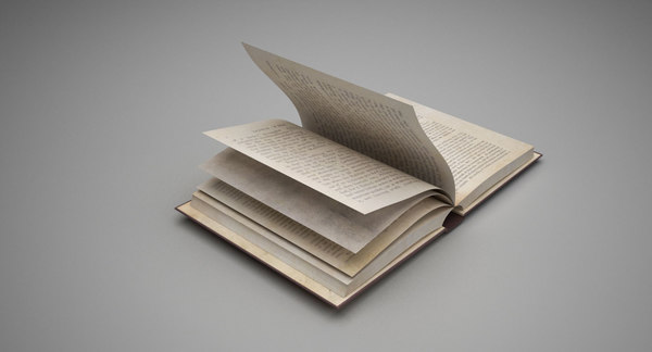 Book rigged 3D model - TurboSquid 1174016