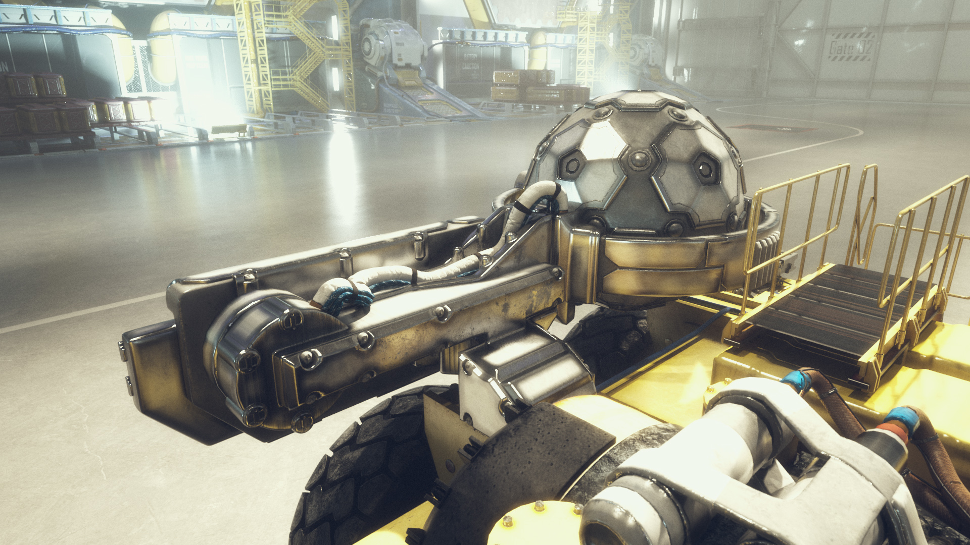 Hangar spaceship model - TurboSquid 1174034