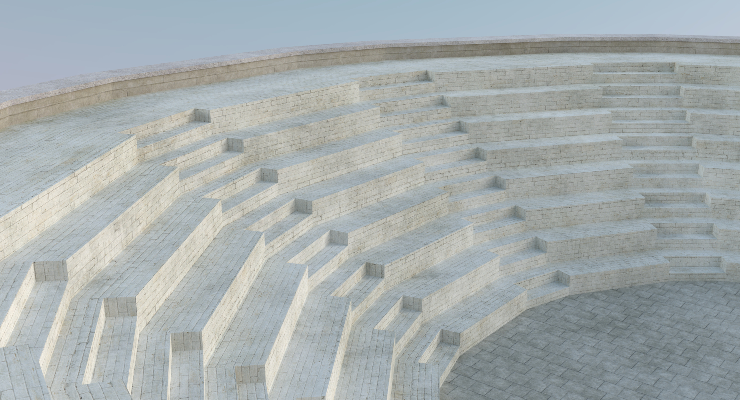 Ancient amphitheatre 1 3D model - TurboSquid 1174122