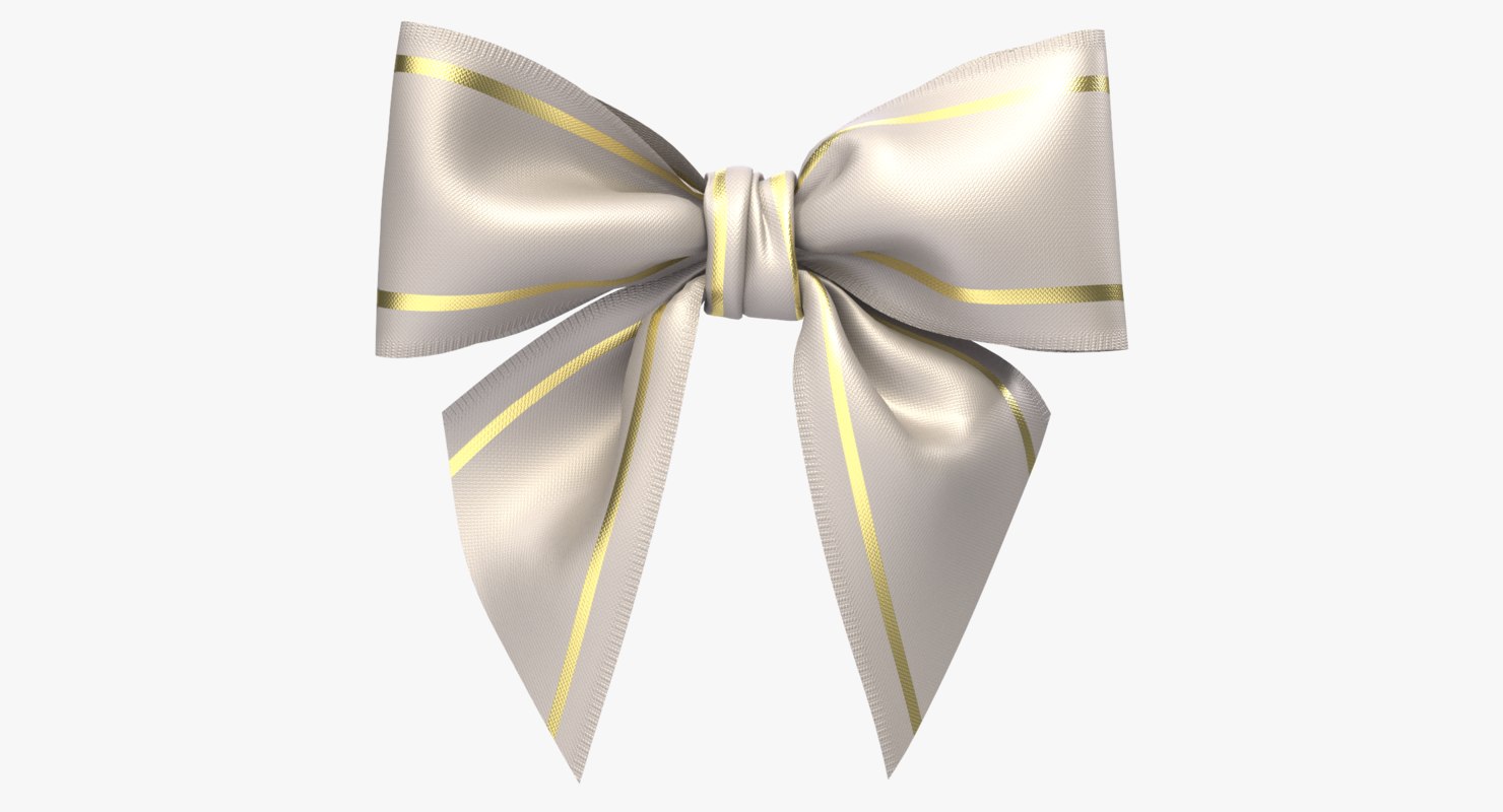 3D model realistic gift bow - TurboSquid 1174351