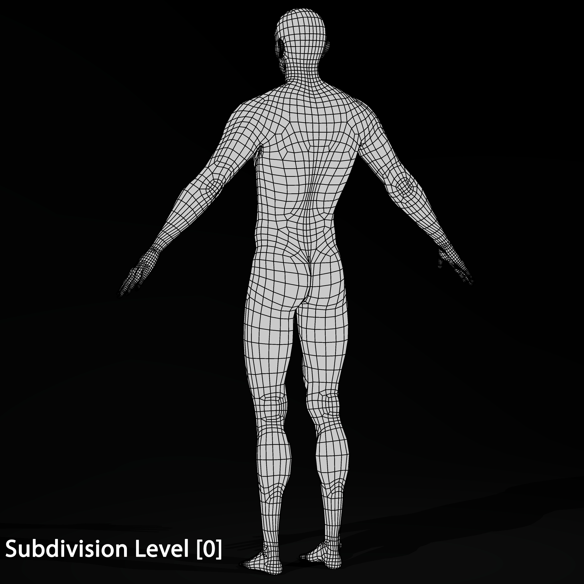 3D realistic male body human - TurboSquid 1174362