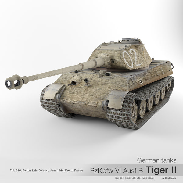 Tiger Tank 3D Models for Download | TurboSquid