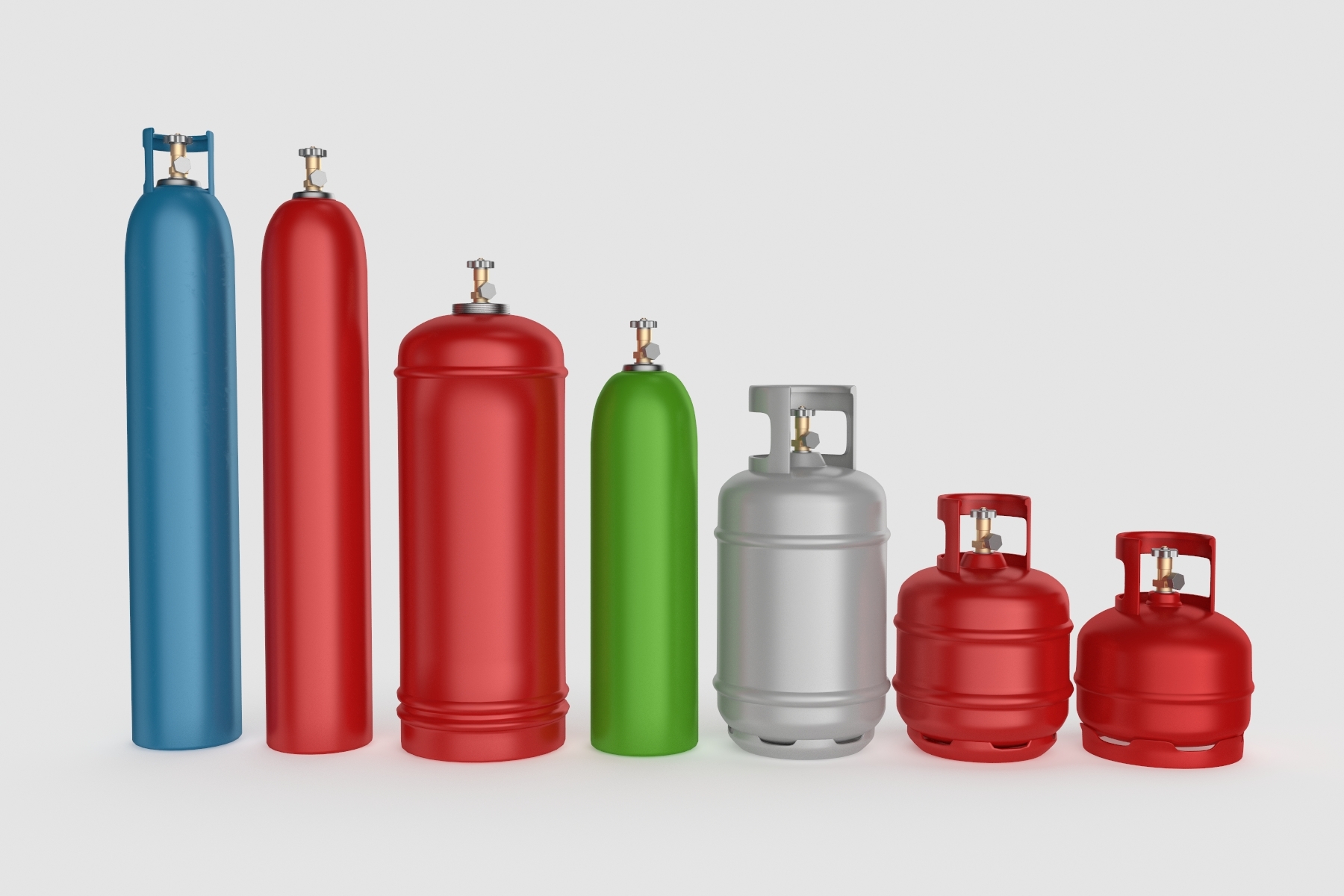 Gas cylinder 3D model - TurboSquid 1174572