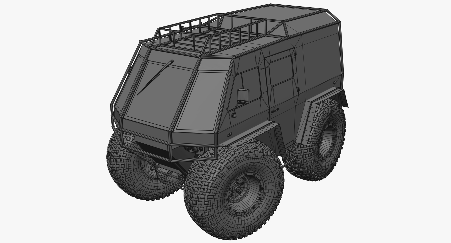 Swamp buggy 3D - TurboSquid 1174592