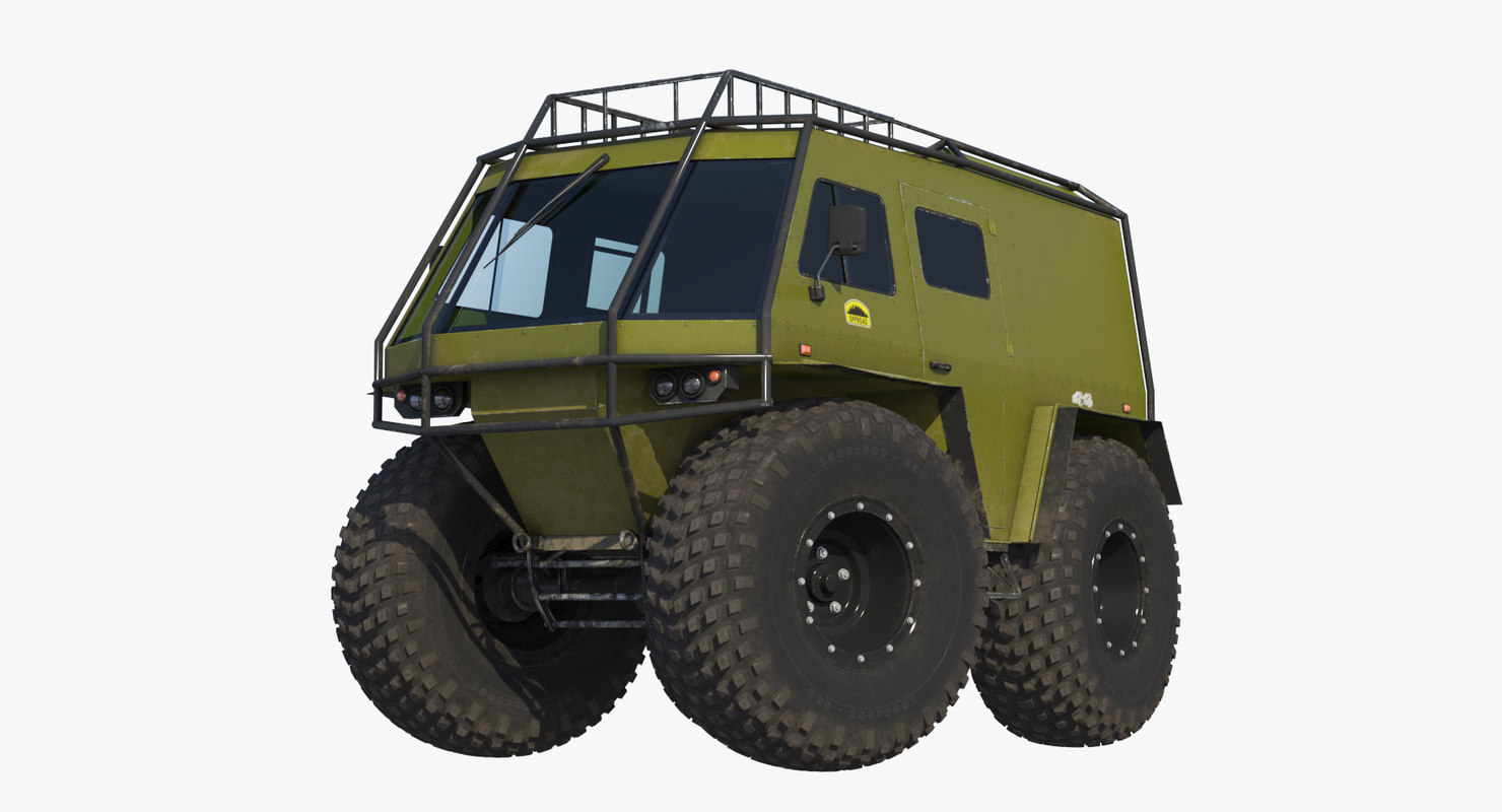 Swamp buggy 3D - TurboSquid 1174592