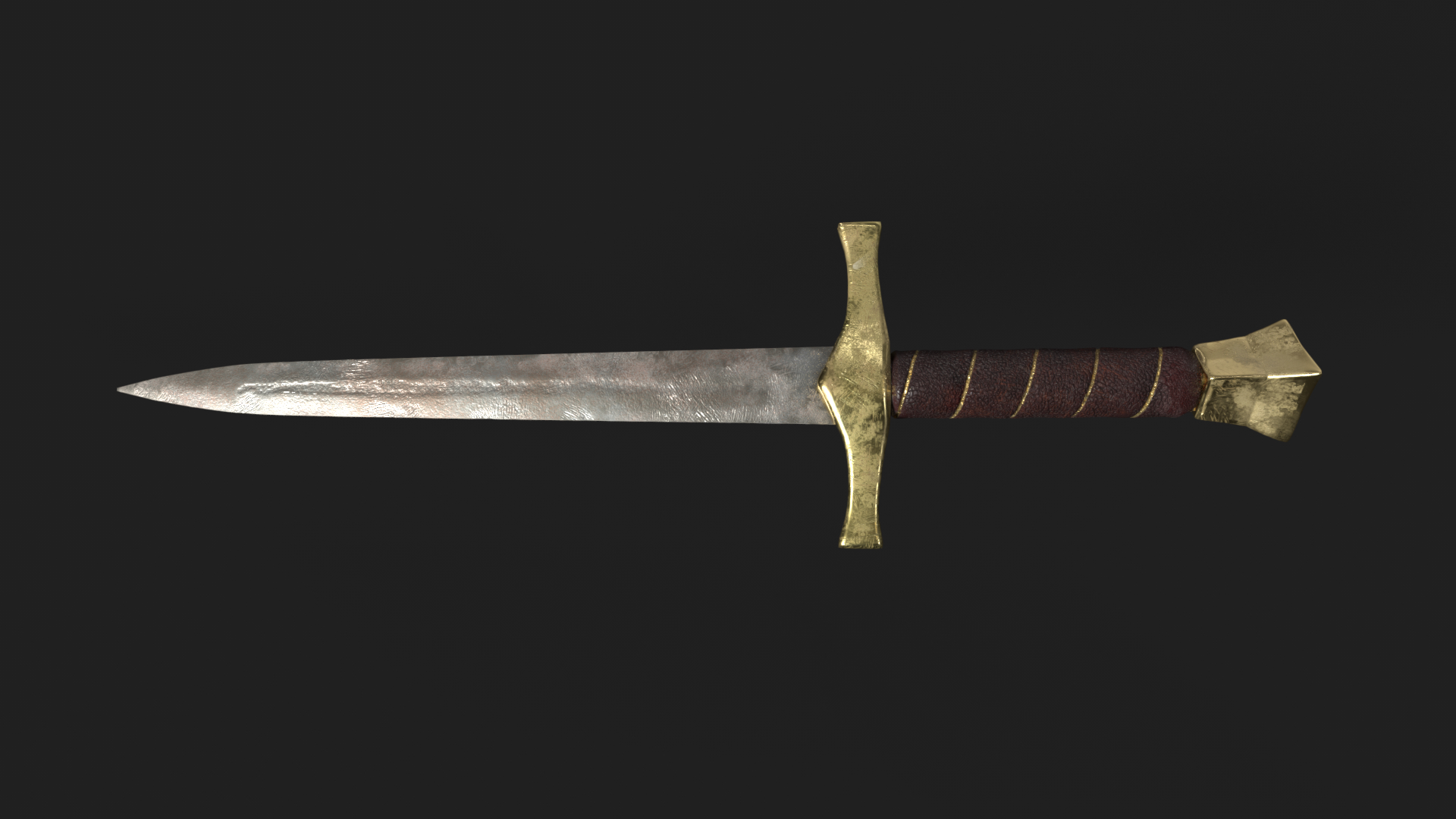 3D conquistador dagger - TurboSquid 1174605