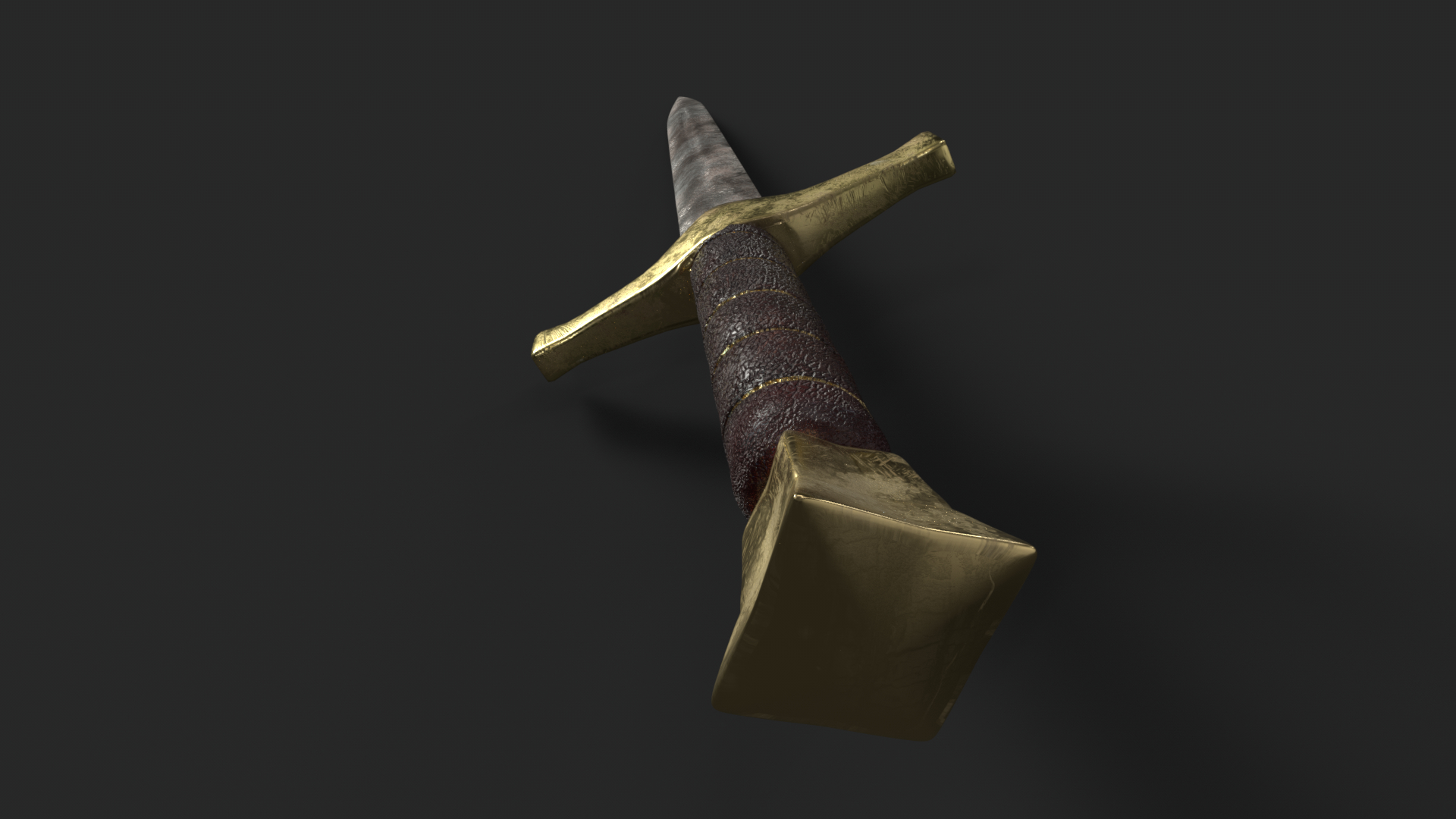3D conquistador dagger - TurboSquid 1174605