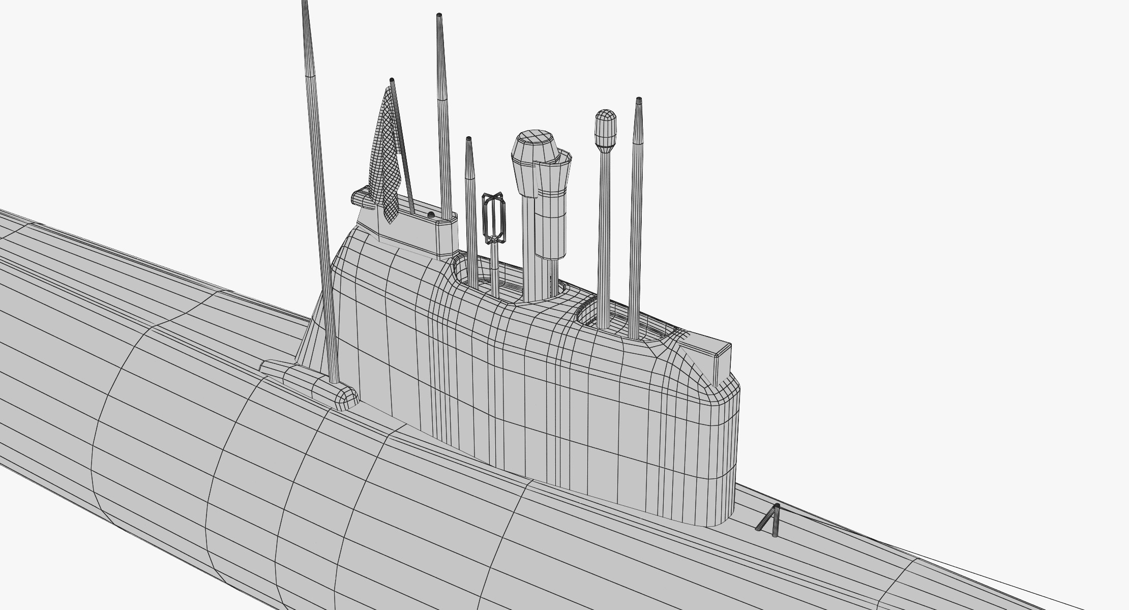 Foxtrot submarine project 641 3D model - TurboSquid 1174610
