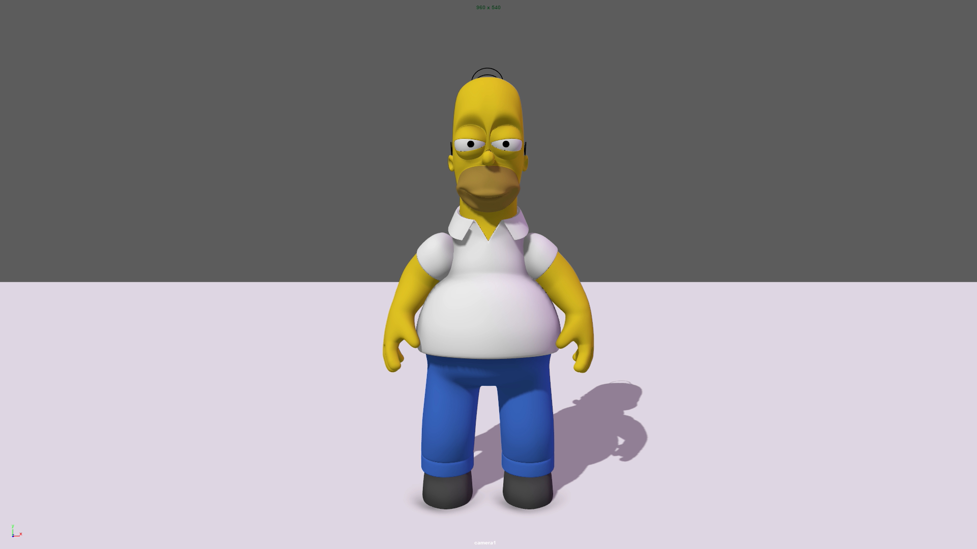 Homer Simpson Modelo 3D - TurboSquid 1174641 Homer Simpson Modelo 3D - TurboSquid 1174641