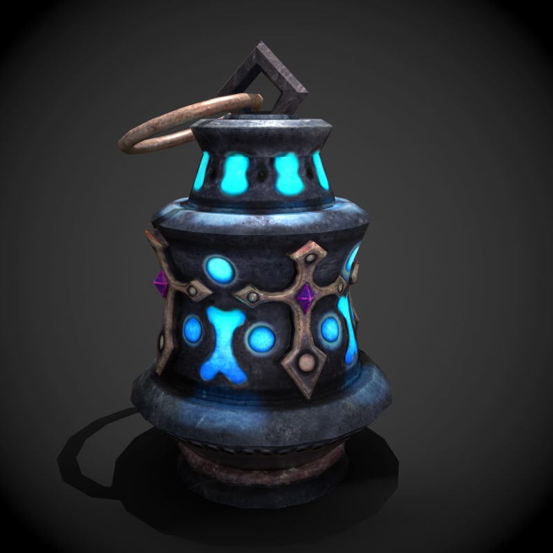 3D magic lamp - TurboSquid 1174726