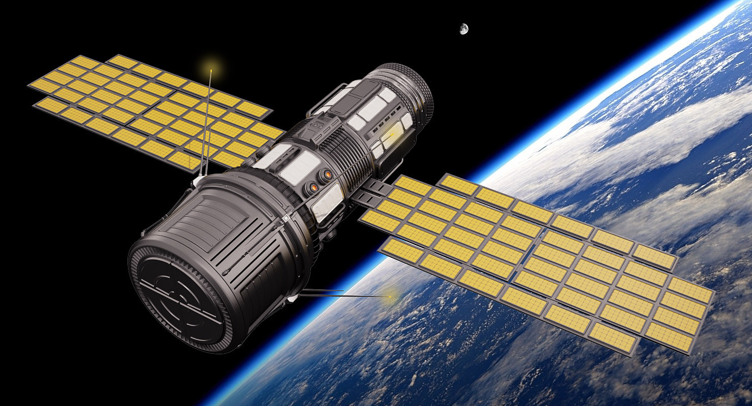 3D model sci fi satellite 03 - TurboSquid 1174741