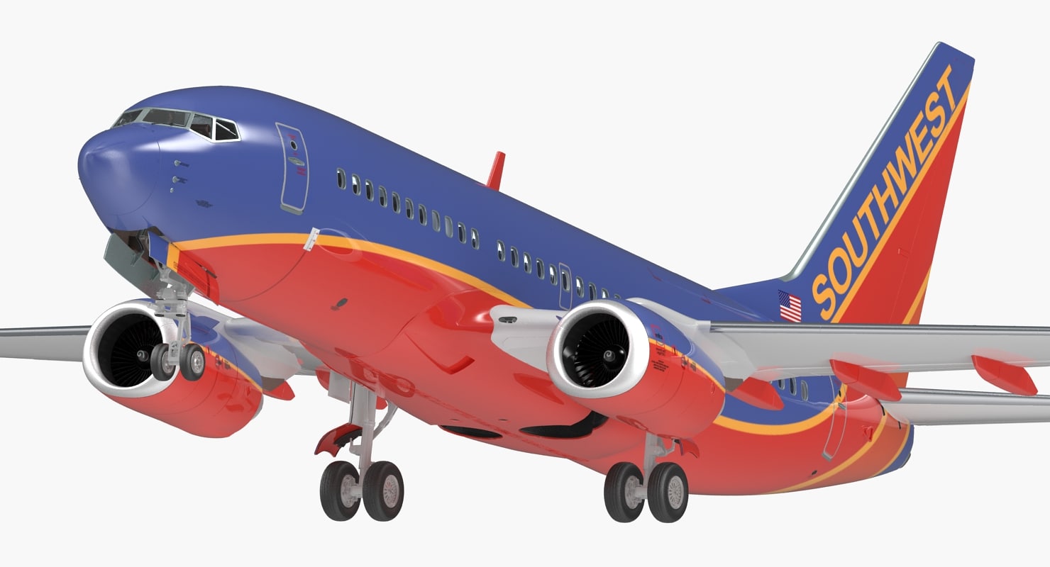 Boeing 737 700 Interior Southwest 3D TurboSquid 1175071