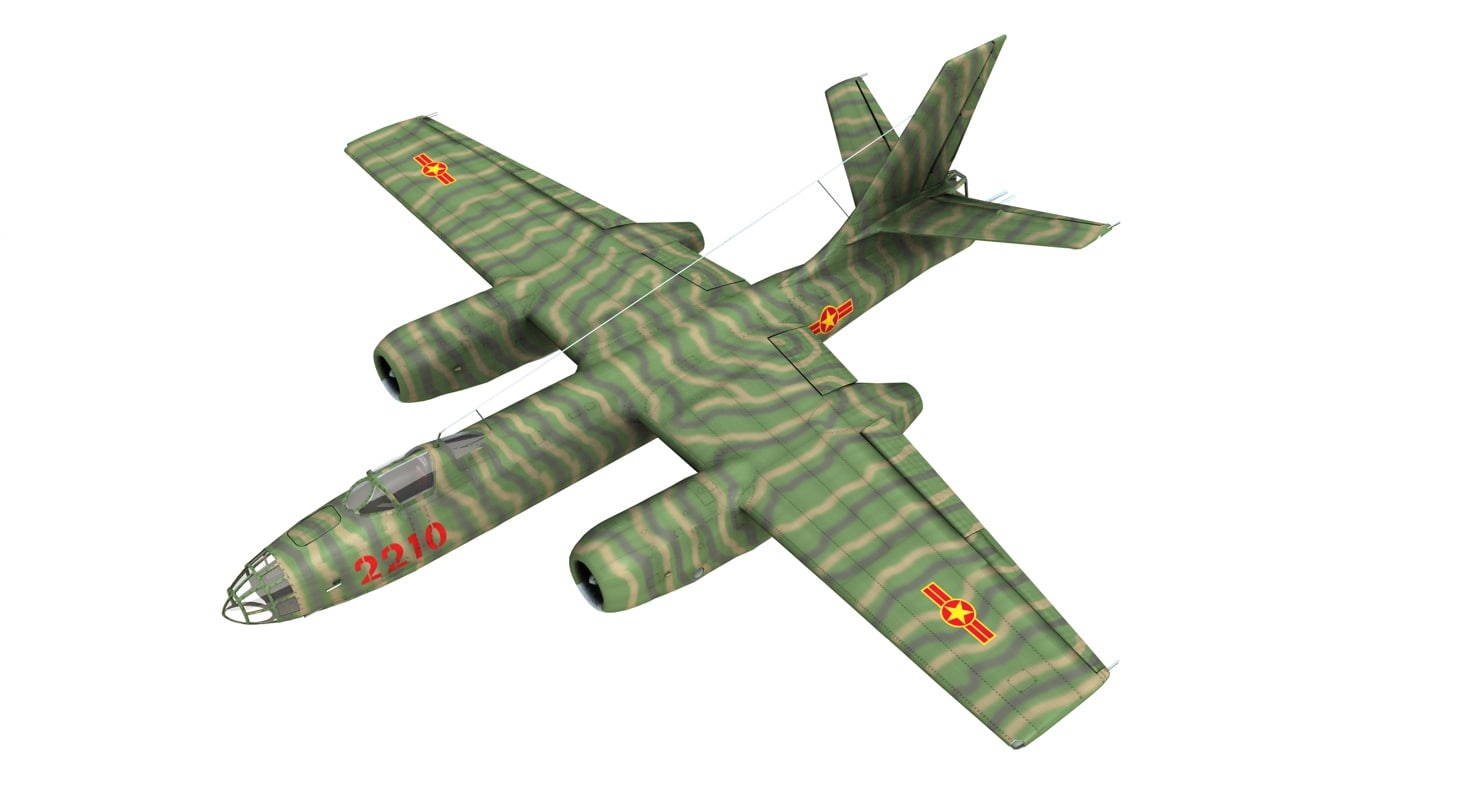 Ilyushin il-28 beagle bomber model - TurboSquid 1175084